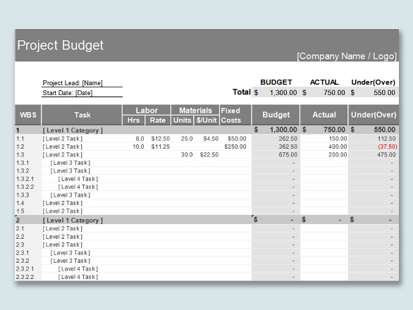 Excel project plan template free download for your business | WPS ...