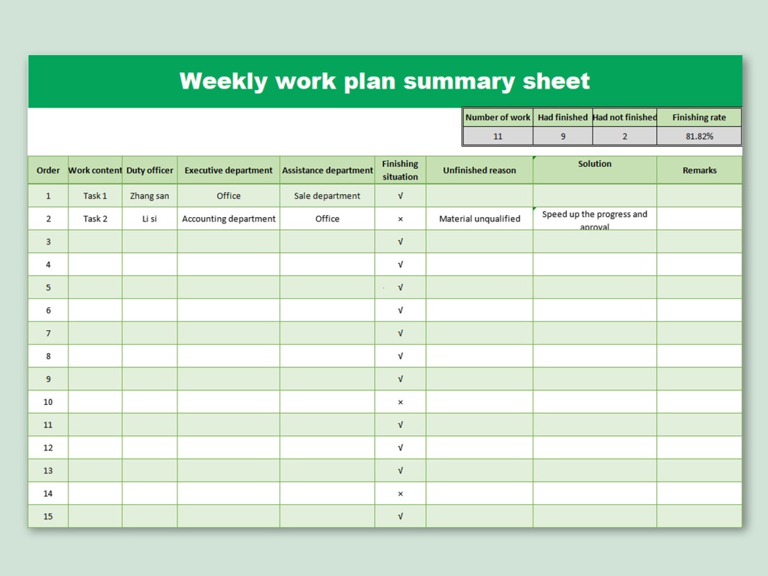 Weekly Schedule Template Excel Free Download 2022 WPS Office Academy