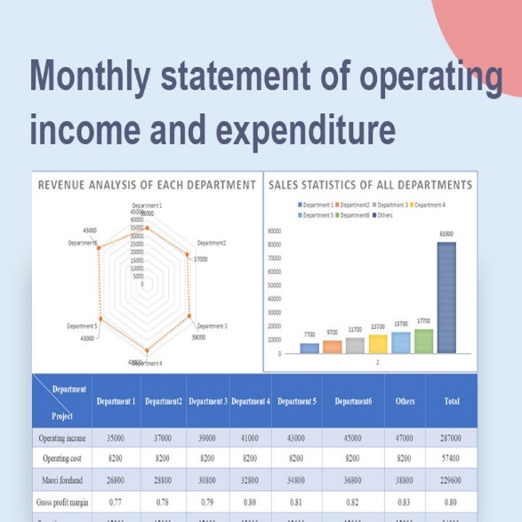 Free Download Excel monthly budget templates | WPS Office Academy
