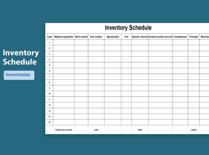 Inventory Management Excel Template Free Download WPS Office Academy