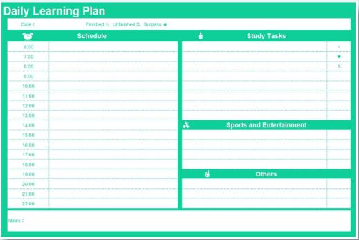 the best 10 in schedule template Excel 2022 | WPS Office Academy