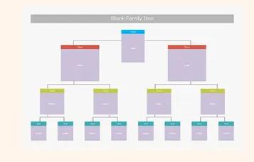 Top 10 family tree template Excel free download | WPS Office Academy