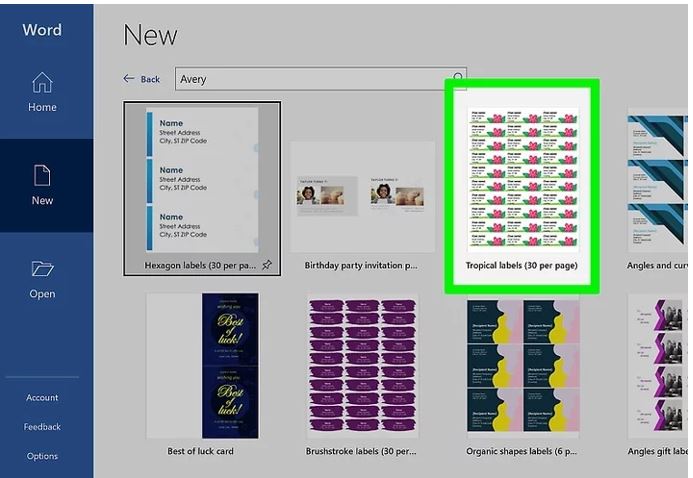 How To Print Avery Labels From Word WPS Office Academy