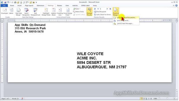How To Print Envelopes In Word 2010 WPS Office Academy