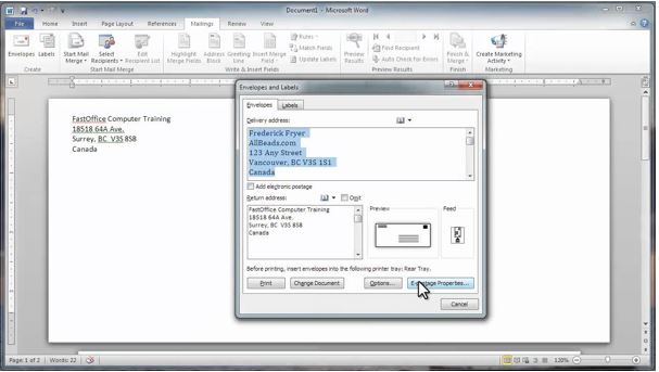 How To Print Envelopes In Word 2010 WPS Office Academy
