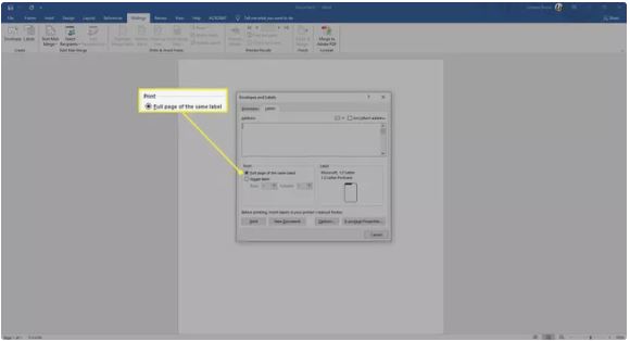  how To Print A Single Label In Word 2010 WPS Office Academy