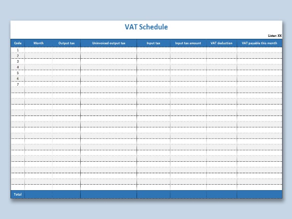 Monthly schedule template excel sheets | WPS Office Academy