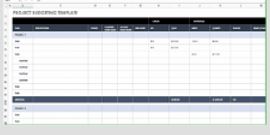 Project Tracking Template Excel Free Download | Wps Office Academy
