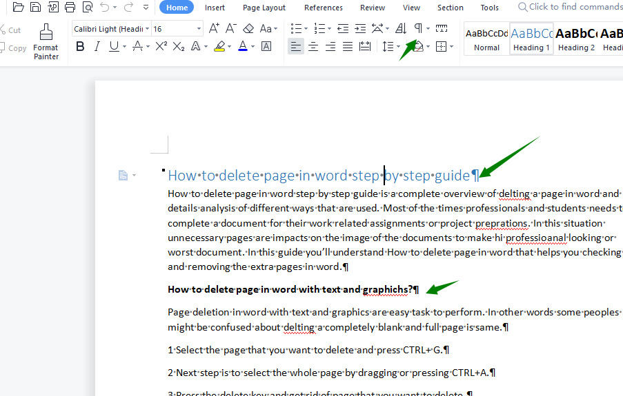 How To Remove A Page Break In Word Online WPS Office Academy