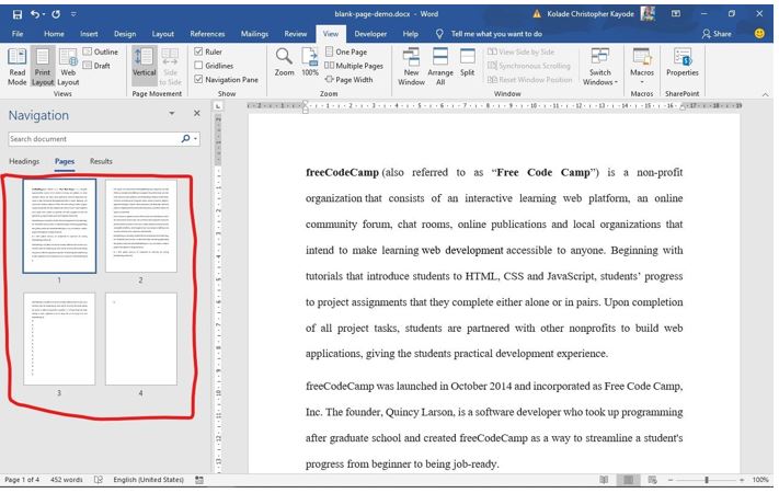 How To Delete Page In Word In 2023 DOHONGSEO