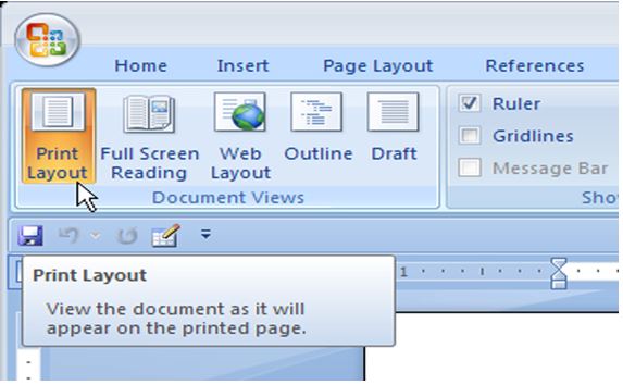Print Layout In Word 2016 WPS Office Academy