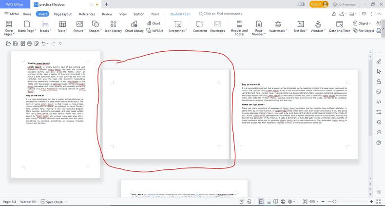Remove Blank Page On Word Document 2010 WPS Office Academy
