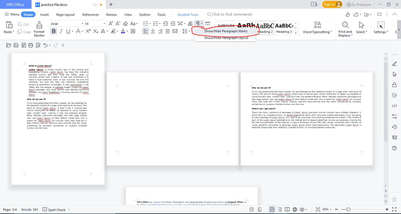 Remove Blank Page On Word Document 2010 WPS Office Academy