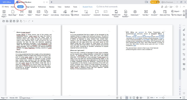 Make one page landscape word on mac | WPS Office Academy