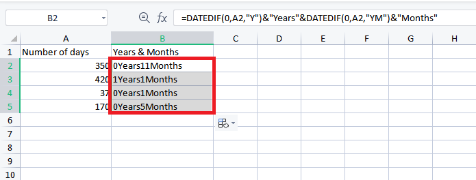 How To Convert Days Into Months In Excel WPS Office Academy