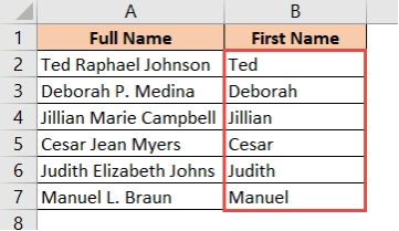 How to Separate Names in Excel | WPS Office Academy