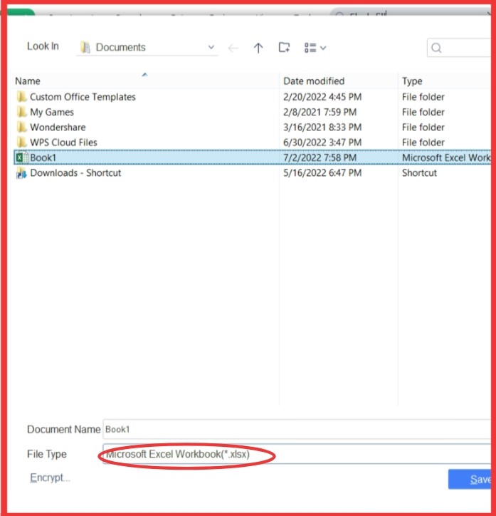 File Extension Xlsx Excel