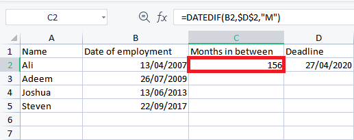 Count months between dates in excel | WPS Office Academy Count months between dates in excel | WPS Office Academy