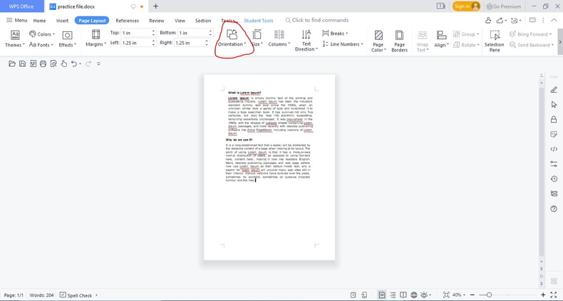 Make One Page Landscape Word On Mac WPS Office Academy