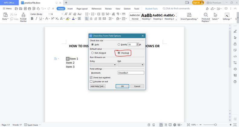 The Ultimate Guide: How to Insert Checkbox in Word on Mac or Windows ...