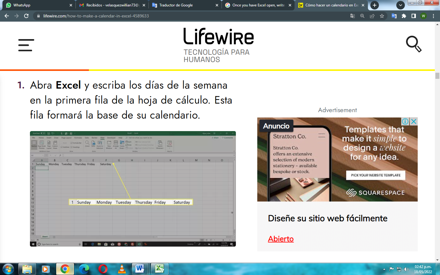 How to insert calendar in excel | WPS Office Academy