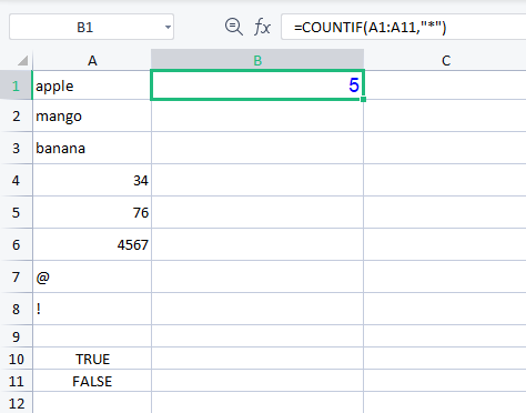 How to count cells with text in Excel | WPS Office Academy