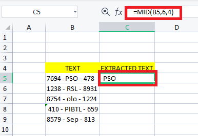 How to extract text from a cell in Excel | WPS Office Academy