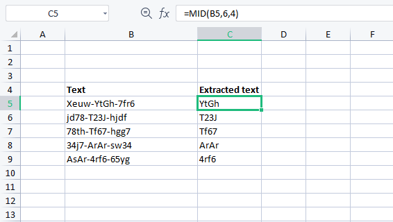 How To Extract Text From A Cell In Excel Before A Character WPS 