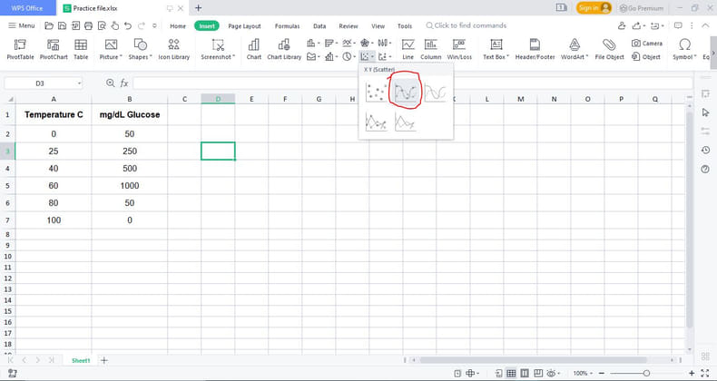 How to use excel to make a graph | WPS Office Academy