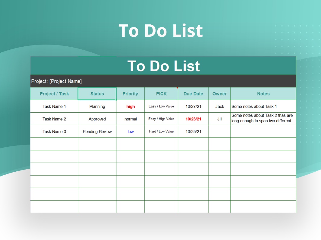 Test Case Excel Template
