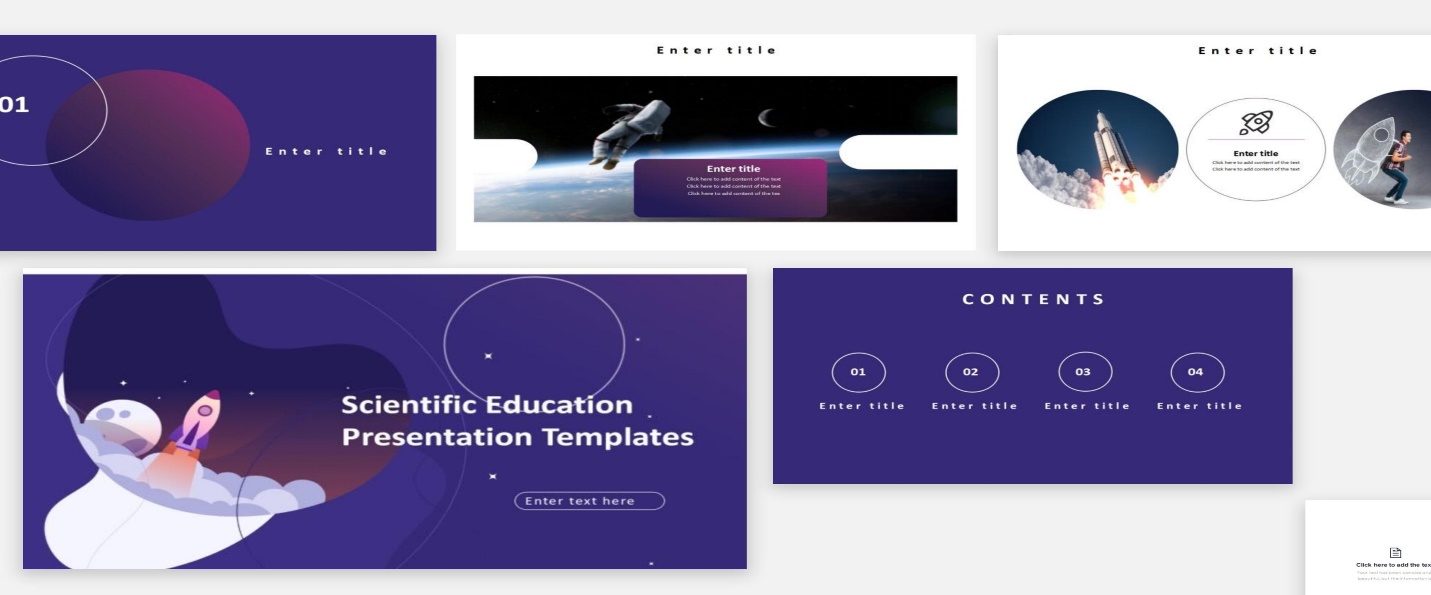 Scientific Presentation Powerpoint Template