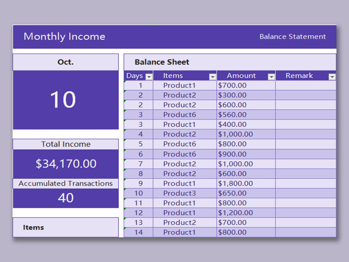 Present Value Excel Template