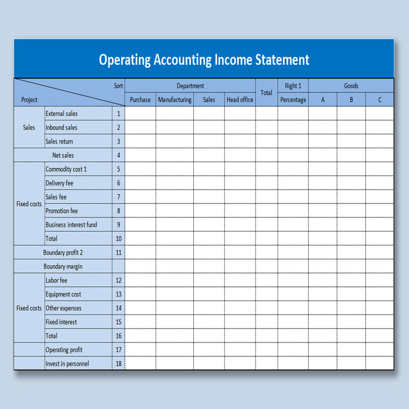 Excel Accounting Templates