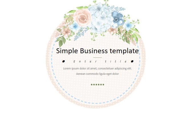 Spring Welcome Slide