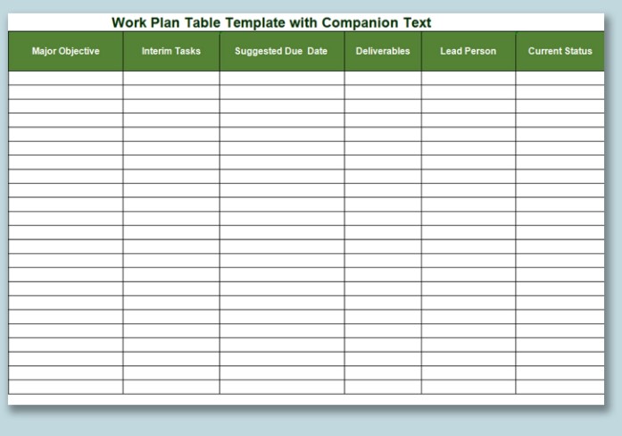 Work Assignment Template Free Assignments Template For Excel