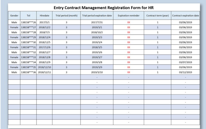 Excel Journal Entry Template