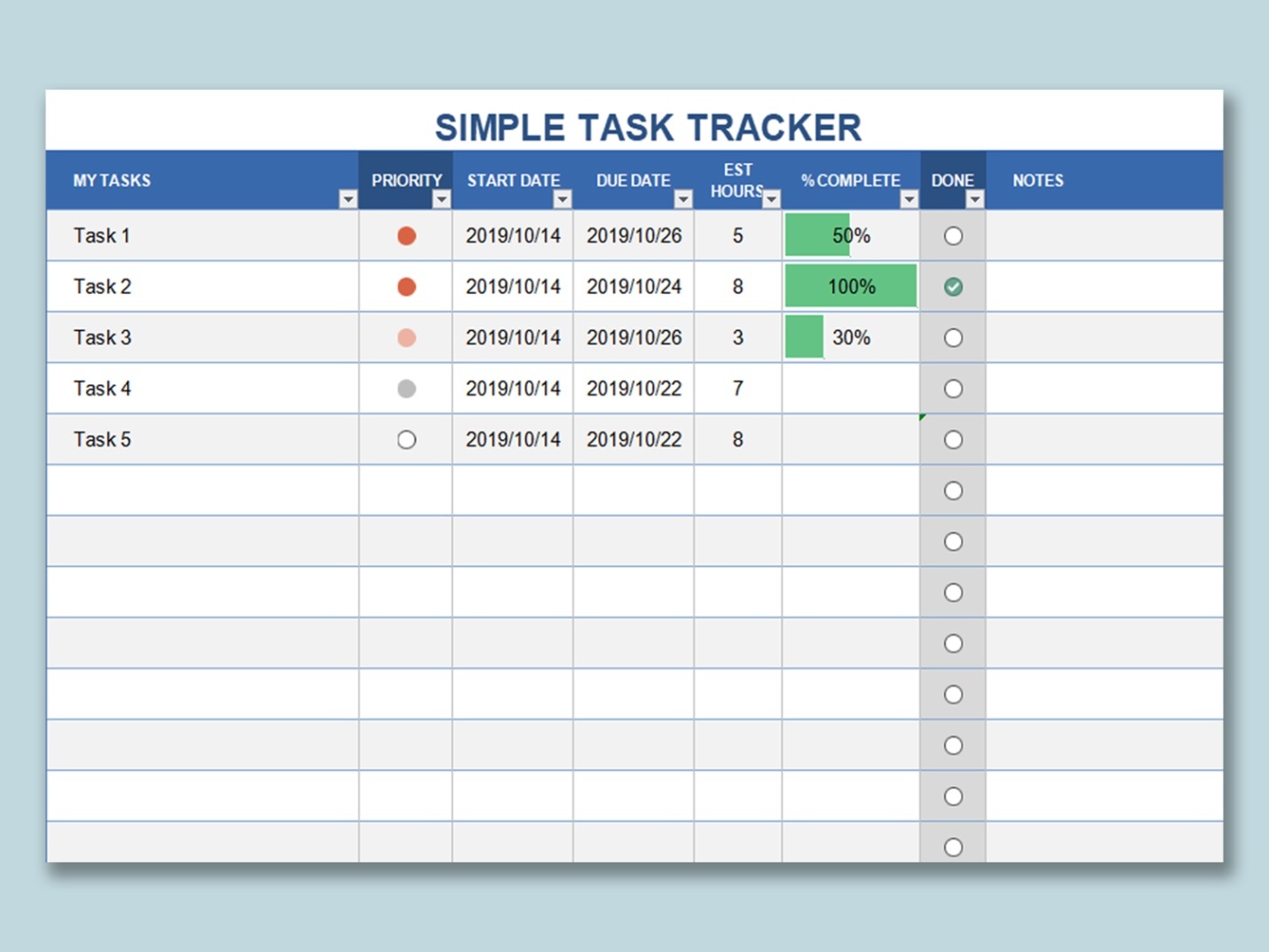 Deck Soup Shilling Issue Tracker Dashboard Excel Free Diary Anxiety 