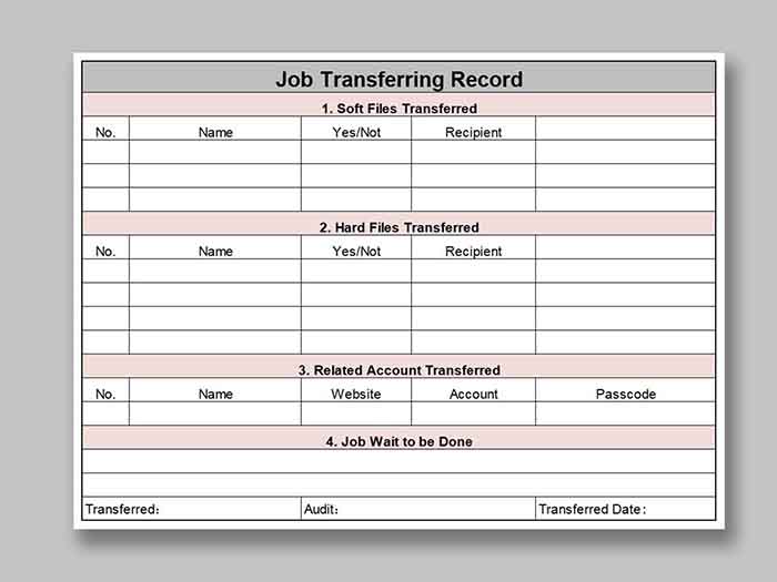 Company Directory Template