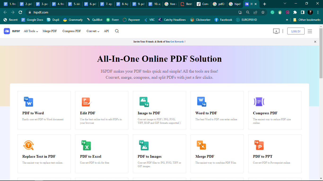 Free Trial Hipdf of PDF - WPS PDF Blog