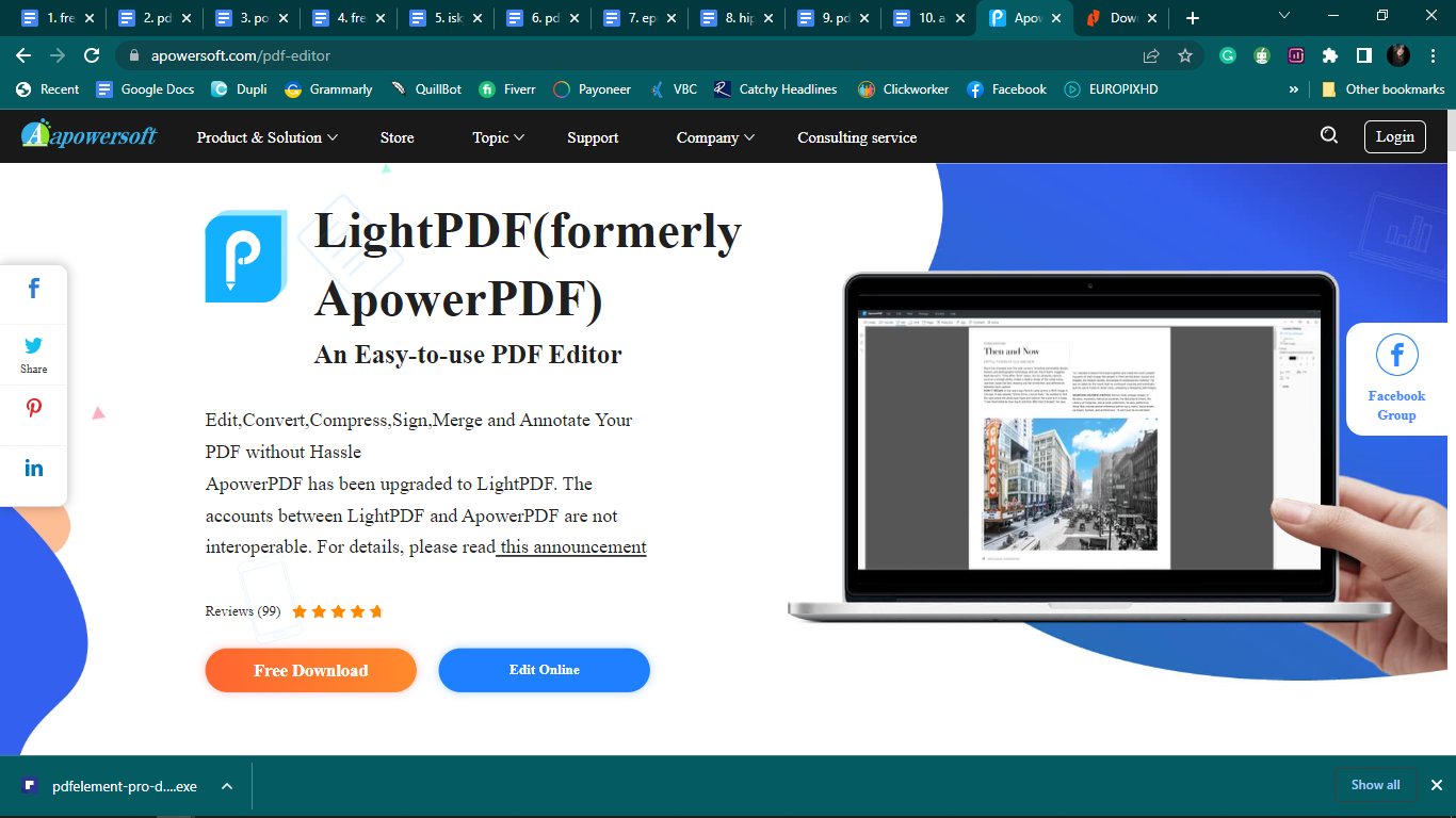 Free Trial Apowerpdf of PDF - WPS PDF Blog