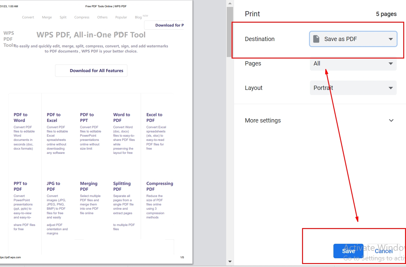 How To Save A Webpage As A PDF In Chrome Firefox And Edge WPS PDF Blog