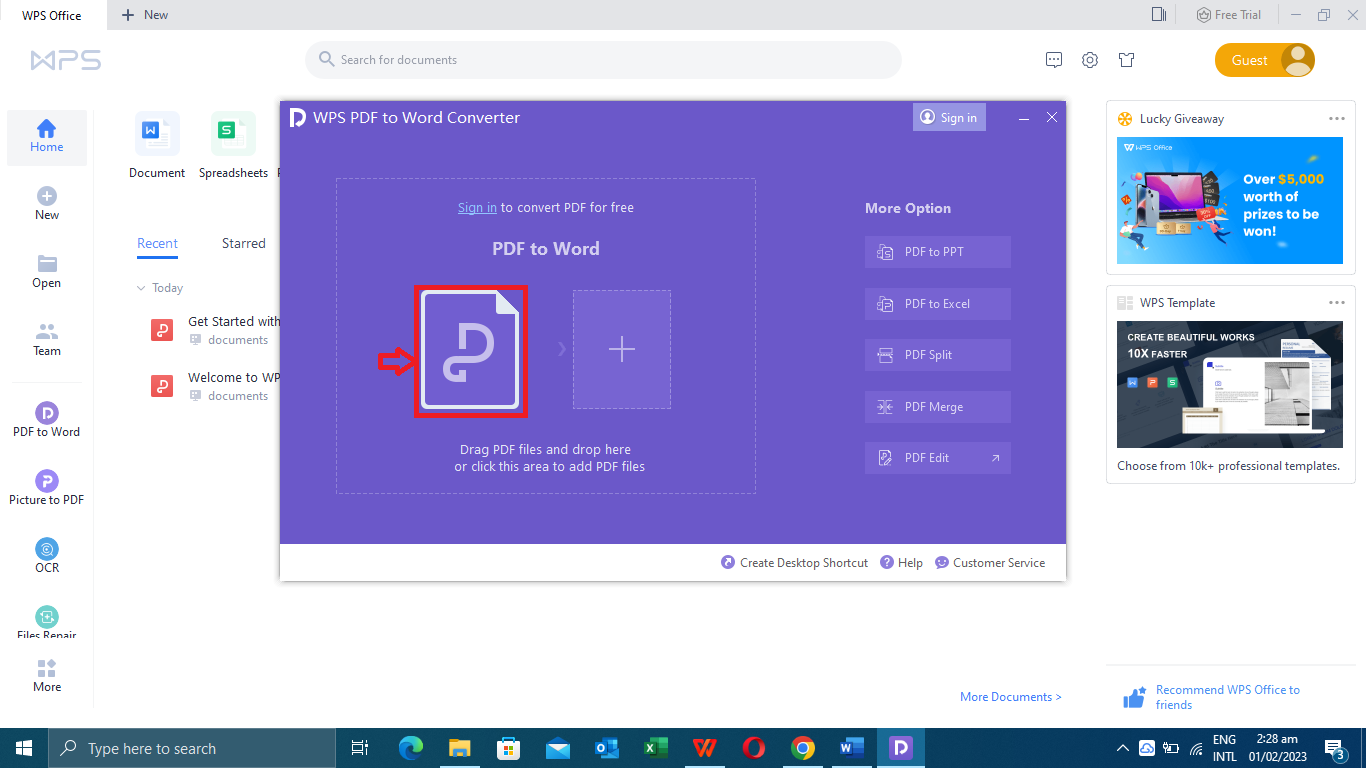 How To Open PDF In Word Using Different Tools WPS PDF Blog