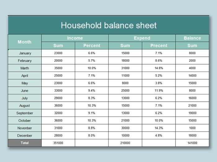 Balance Sheet