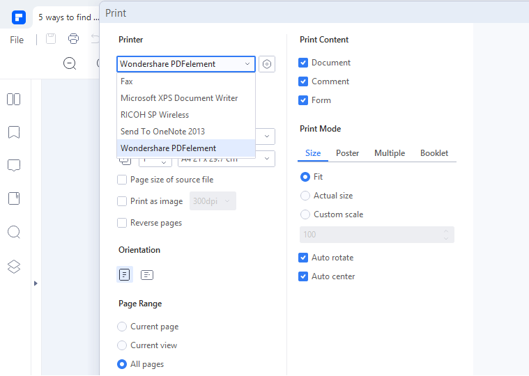 Learn How To Add Adobe PDF Printer WPS PDF Blog