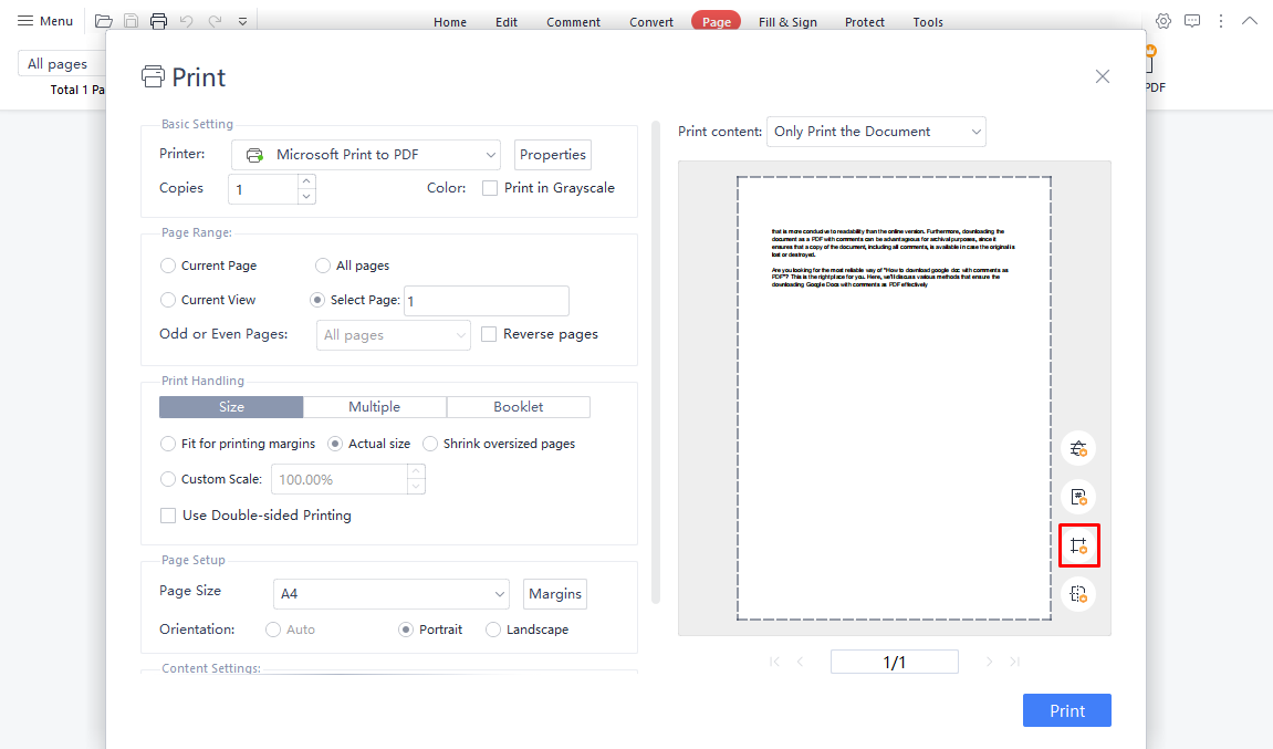 How To Print PDF Without Margins Multiple Free PDF Editor Methods