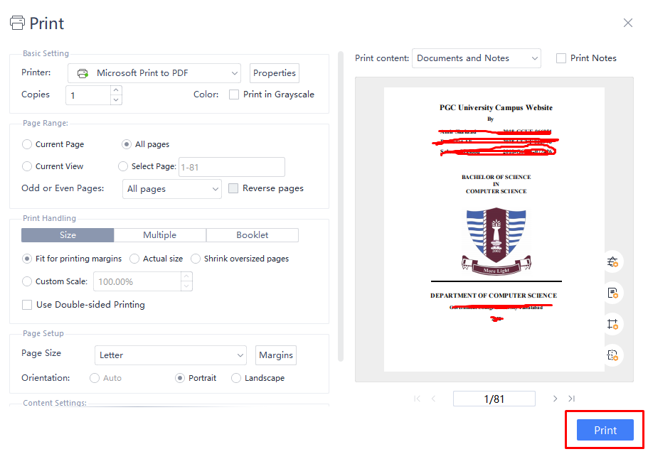 How To Print Encrypted PDF On Windows Using Free PDF Editor And 