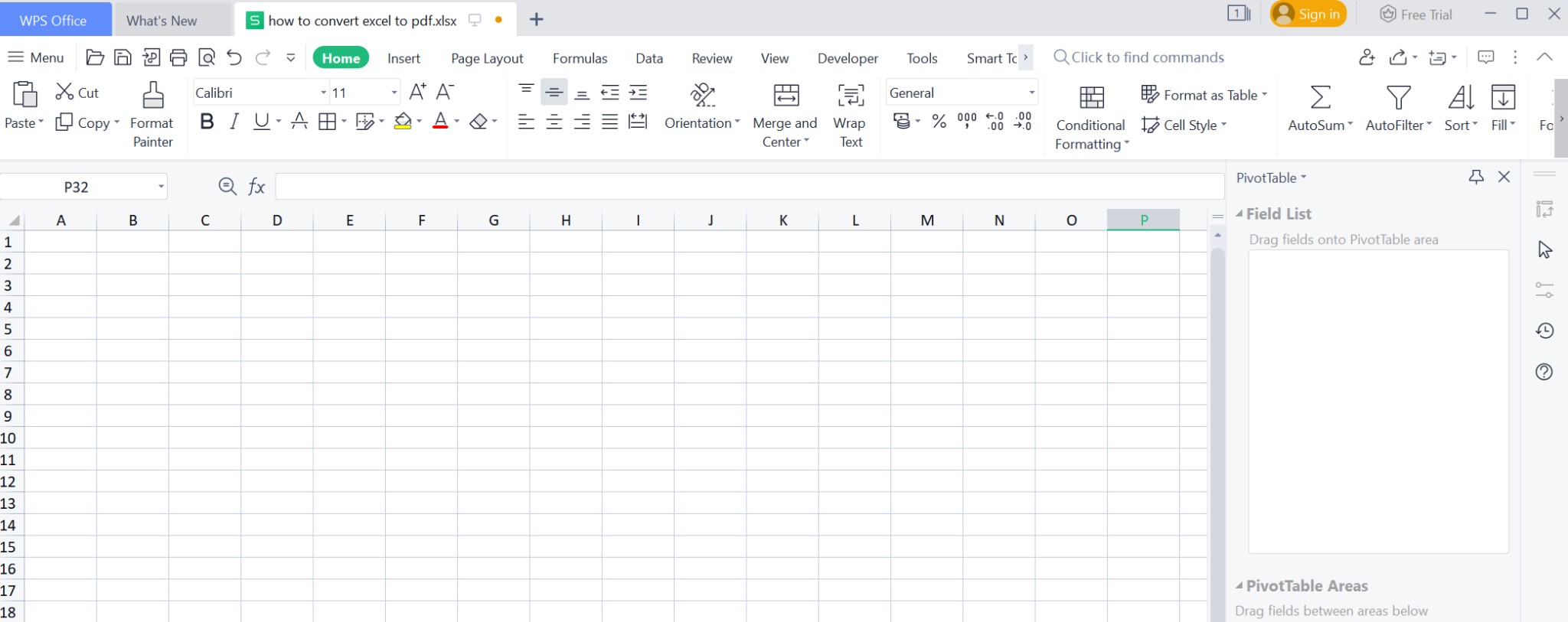 How To Convert Excel To PDF Without Losing Formatting WPS PDF Blog