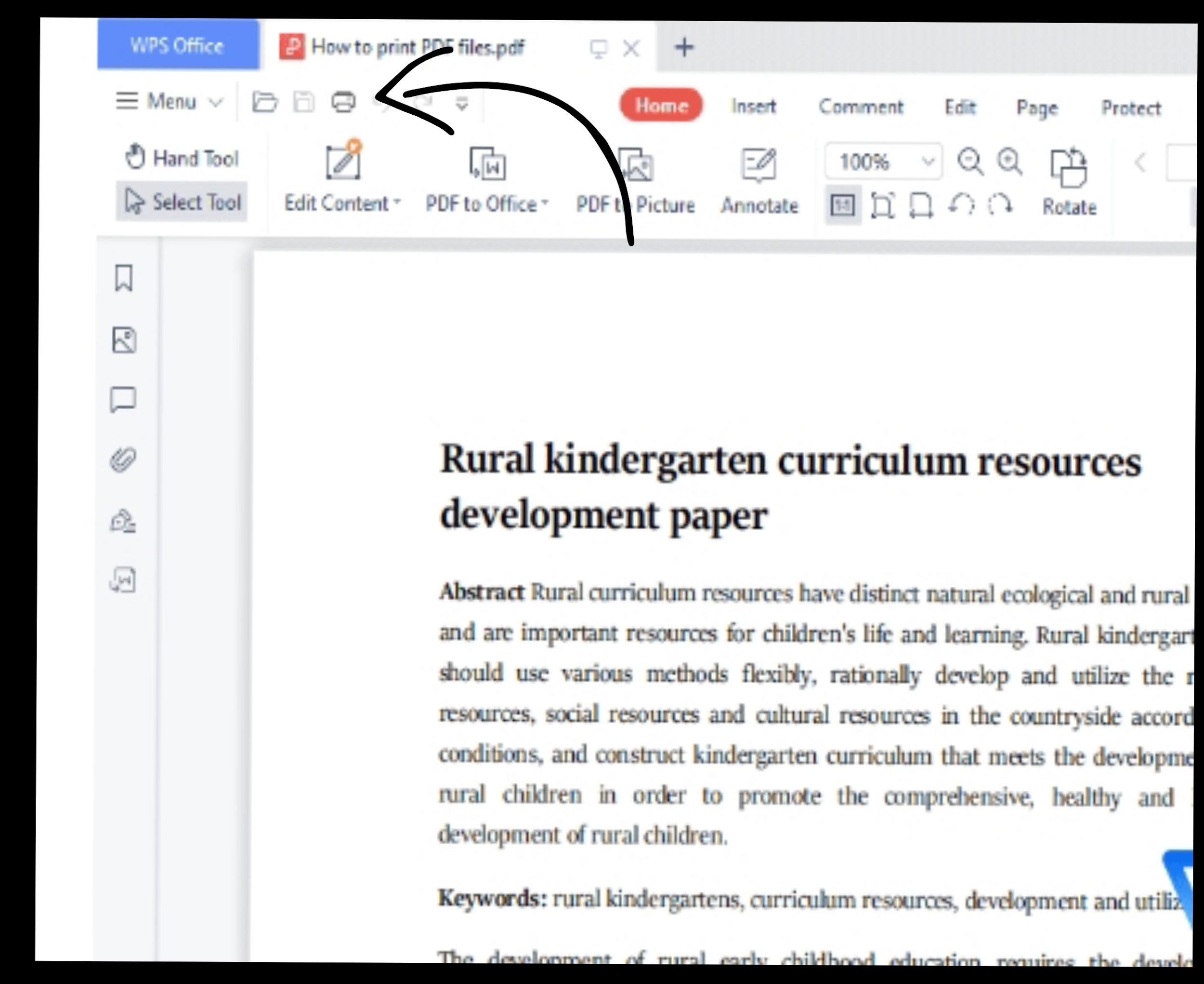 How To Print A PDF File With WPS Office WPS PDF Blog