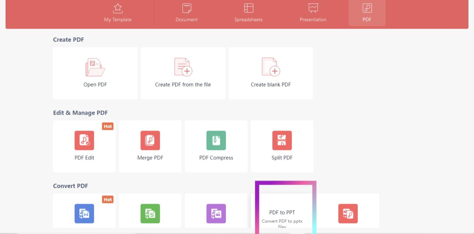 Powerpoint On Microsoft Office Of PDF WPS PDF Blog