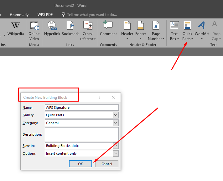How to insert a signature in Word on Windows& Mac | WPS Office Academy